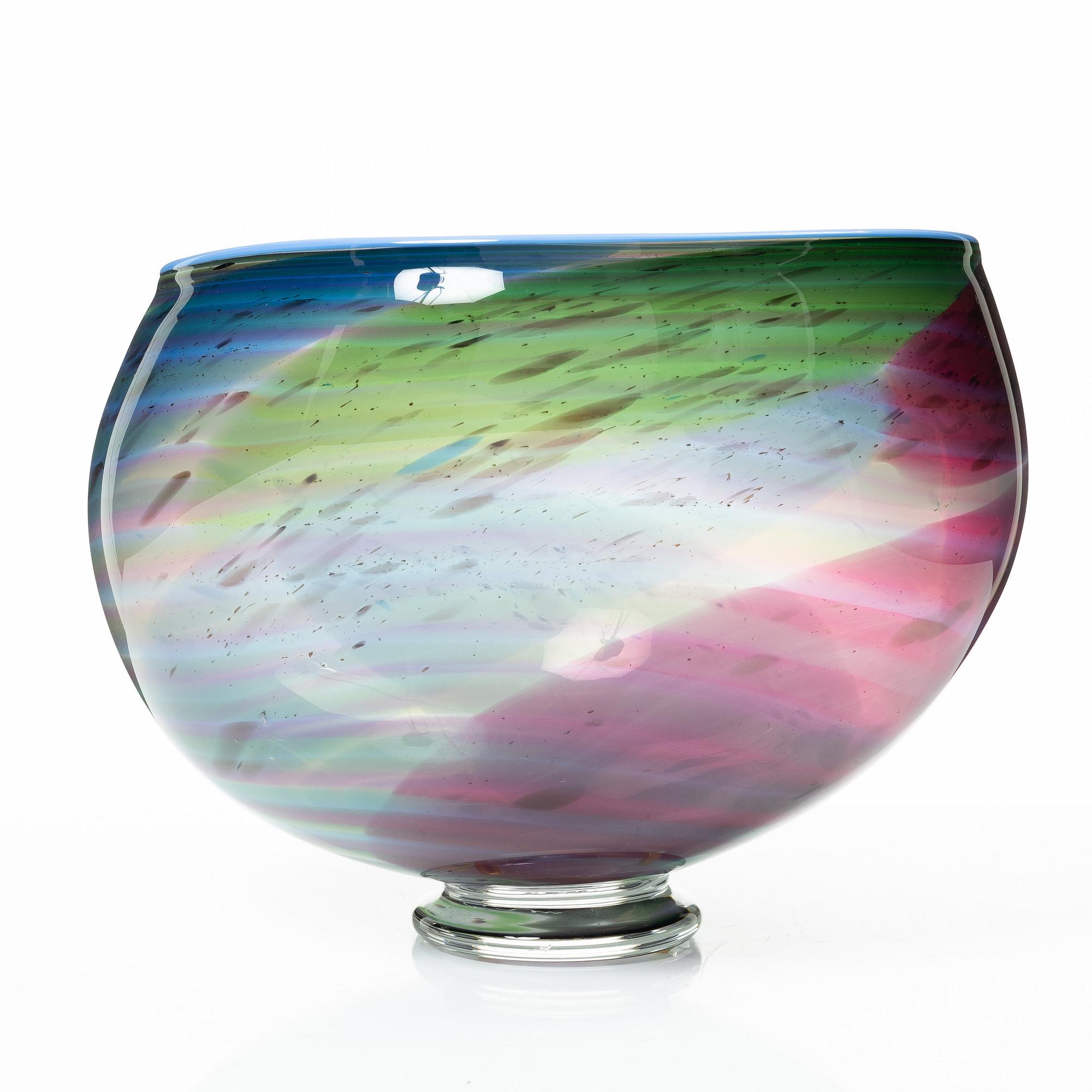 Gunnar Cyrén, a bowl, Orrefors, 1989. - Bukowskis