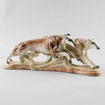 A 1940/1950s earthenware figurine by Marcel Goldscheider for Myott ...