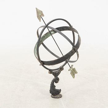 A mid 1900s copper sun dial. - Bukowskis