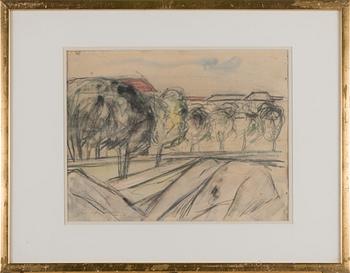 Aimo Kanerva, sekatekniikka, signeerattu ja päivätty-48. - Bukowskis