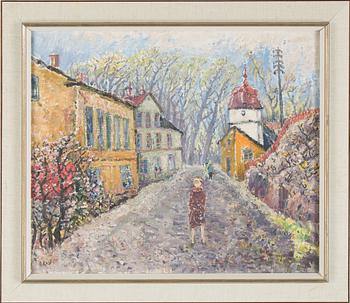 An Alexander Roos oil on canvas, signed A. Roos. - Bukowskis