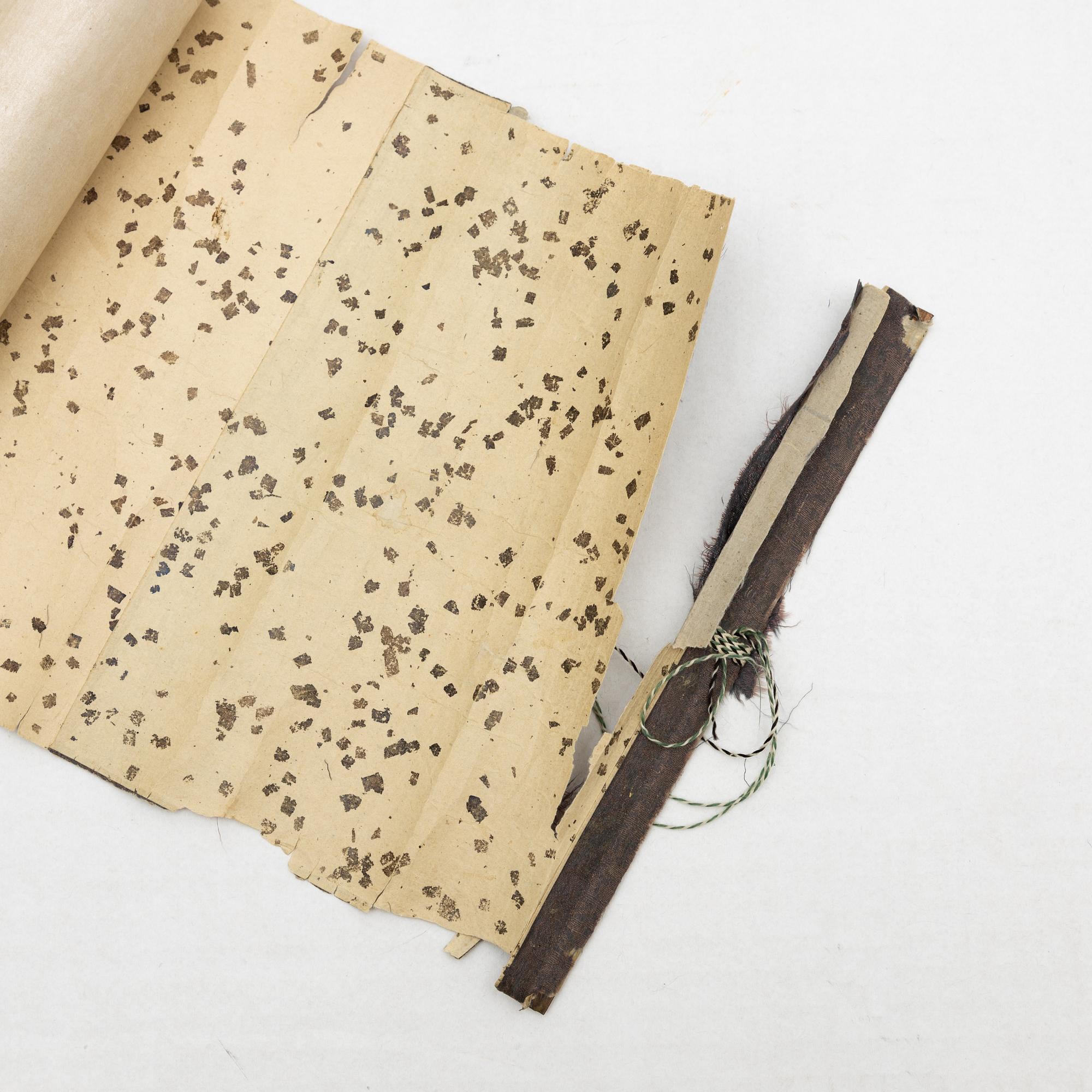 Makimono/a scroll painting, shunga, ink and colour on silk, Japan, 19th ...