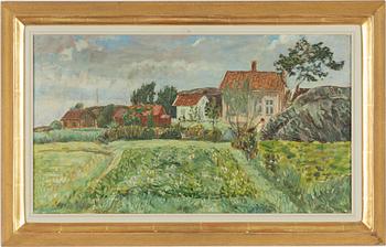 Axel Nilsson, In the Vegetable Garden. - Bukowskis