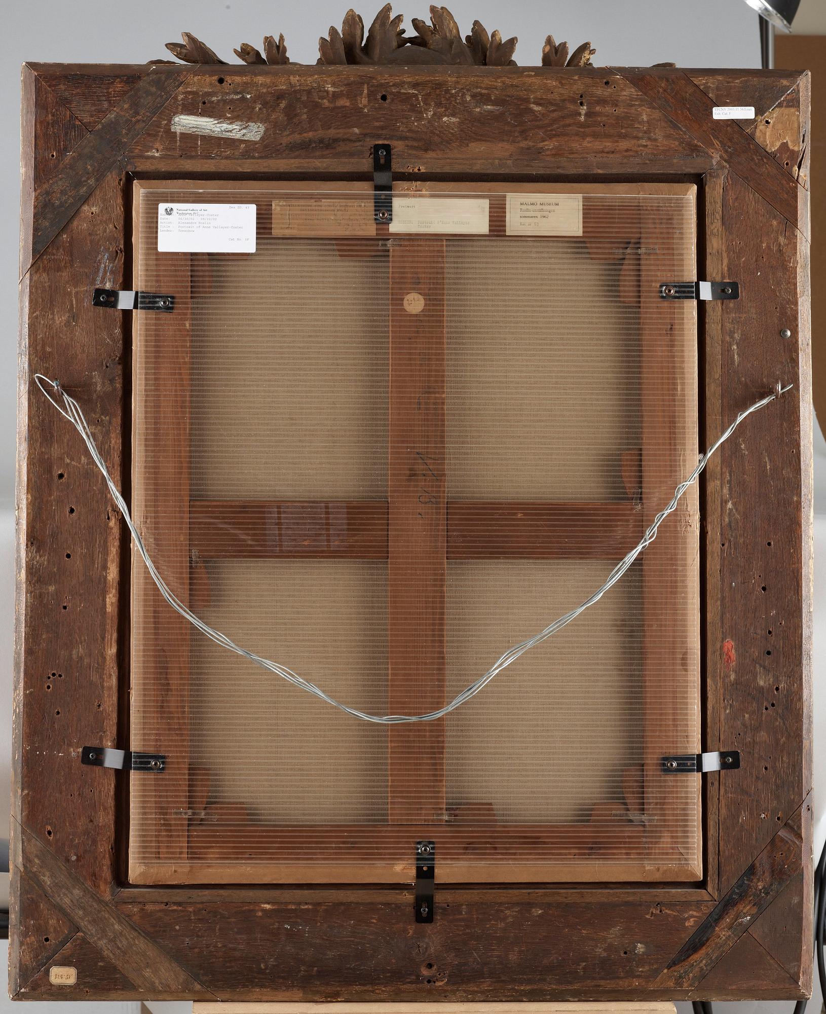 Alexander Roslin, "Anne Vallayer-Coster" (1744-1818). - Bukowskis