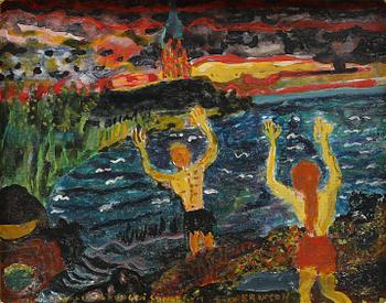 SVEN X:ET ERIXSON, oil on panel, signed. - Bukowskis