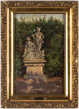 FRANZ LEO RUBEN, oil on canvas, signed. - Bukowskis