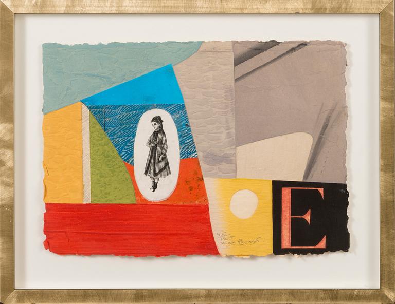 MAX PAPART, carborundum and collage, signed, numbered 96/250. - Bukowskis