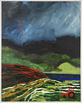 Stig Claesson, olja på duk, signerad. - Bukowskis