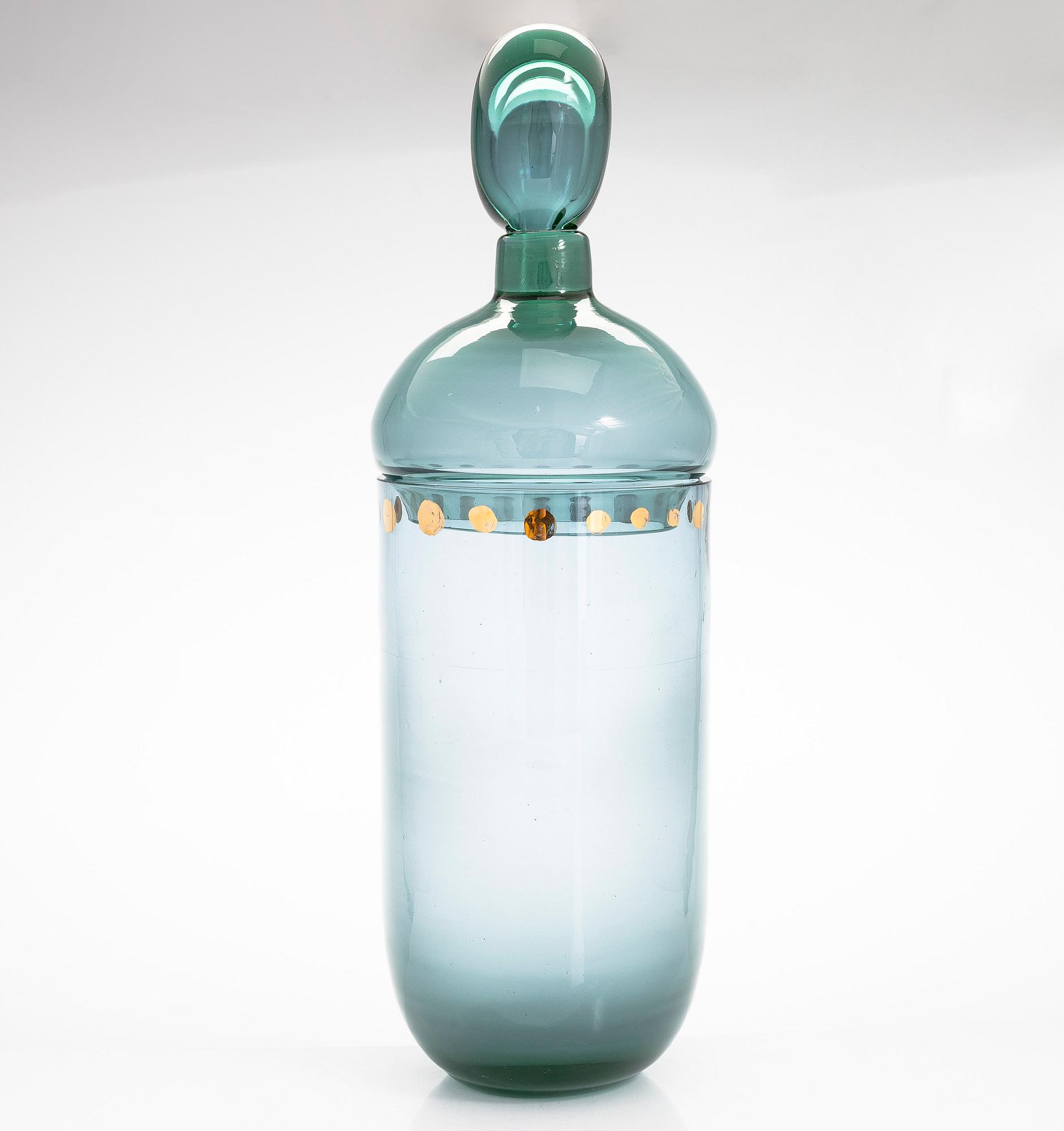 Sini Majuri, Art glass 'Aether', signed Sini Majuri 2023. - Bukowskis