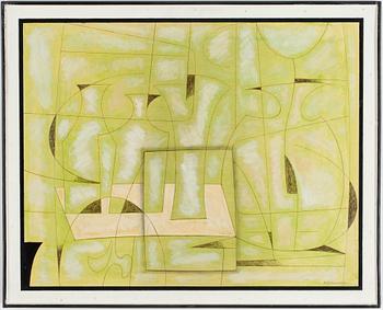 ALBERT JOHANSSON, oil on panel, signed Albert Johansson. On verso ...