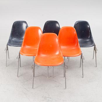 Charles & Ray Eames, stolar, 3+3 st, "DSSN", för Herman Miller, inköpta ...
