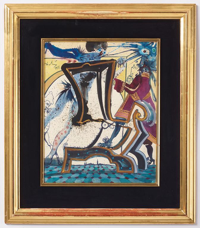 Salvador Dalí, The Emperor's New Clothes from the fairy tale by Hans ...