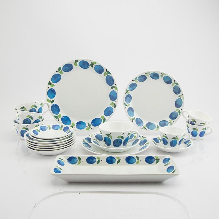 Stig Lindberg, servis 13 dlr "Prunus" Gustavsberg. - Bukowskis