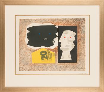 Max Papart, "Deux personnages". - Bukowskis