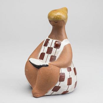 LISA LARSON,a stoneware figurin, "Charlotta" Gustavsberg 1958-1973. - Bukowskis
