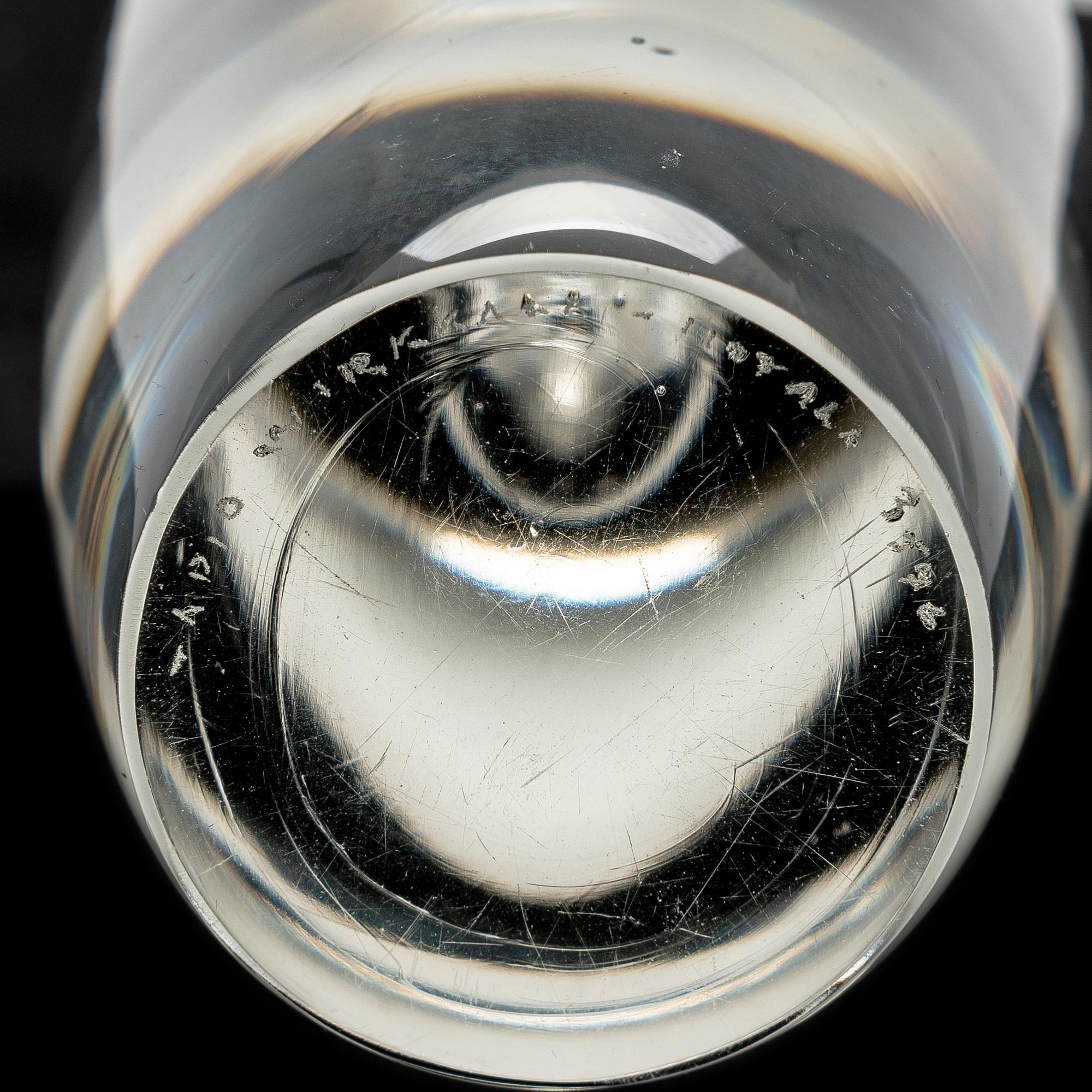Tapio Wirkkala, a 'Tokio' glass sculpture signed Tapio Wirkkala Iittala ...