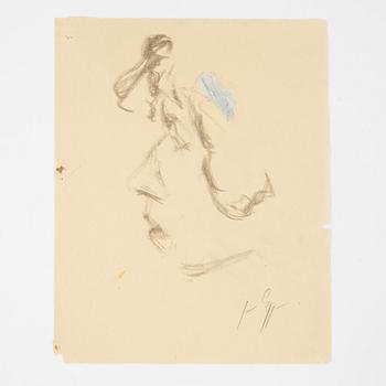 Jean Egger, blandteknik på papper, signerad. - Bukowskis