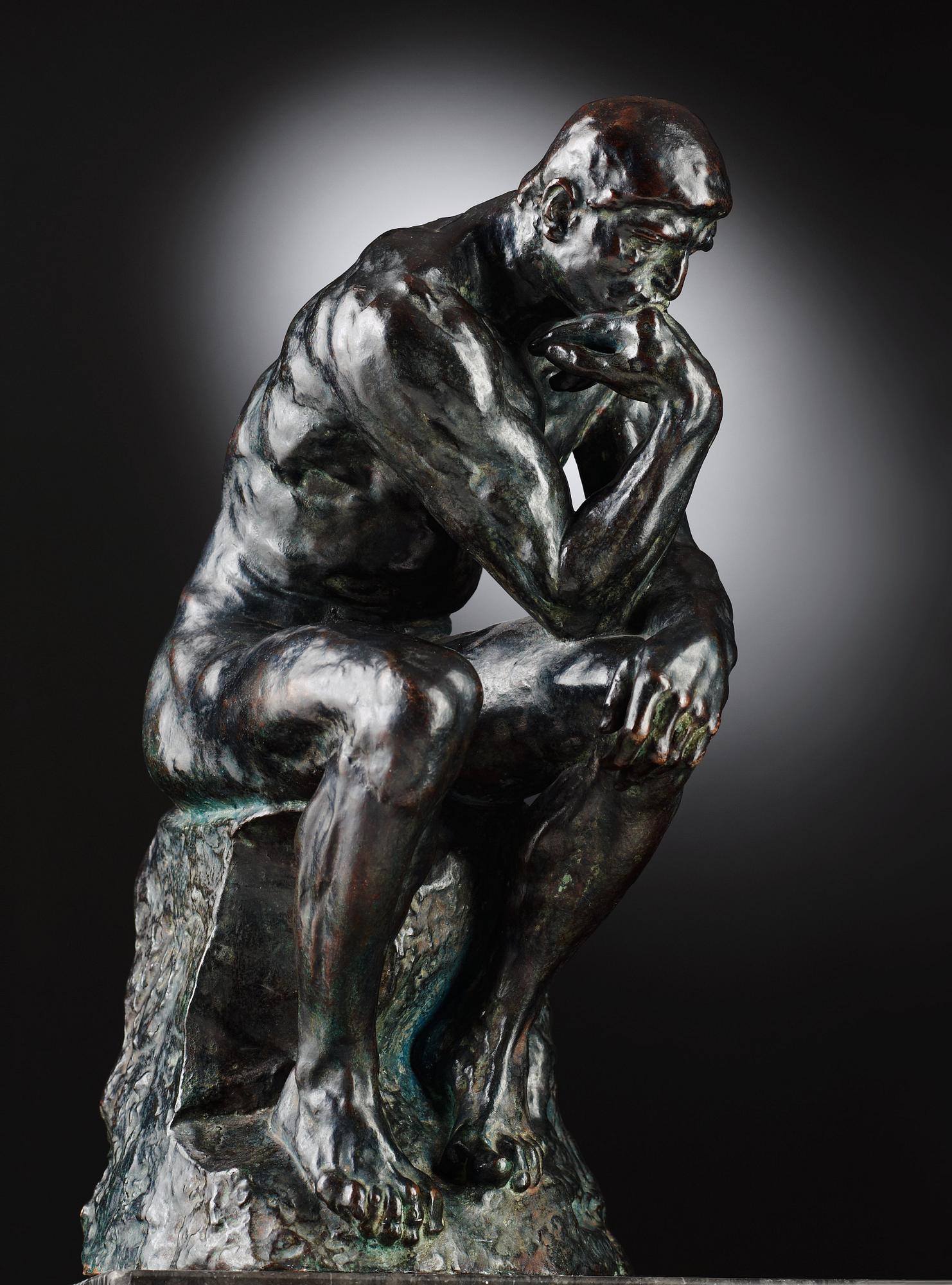 Auguste Rodin, "Le Penseur". - Bukowskis