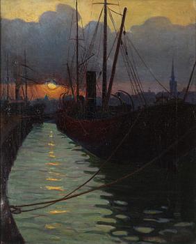 Arthur Bianchini, olja på duk, signerad och daterad Sthlm -96. - Bukowskis