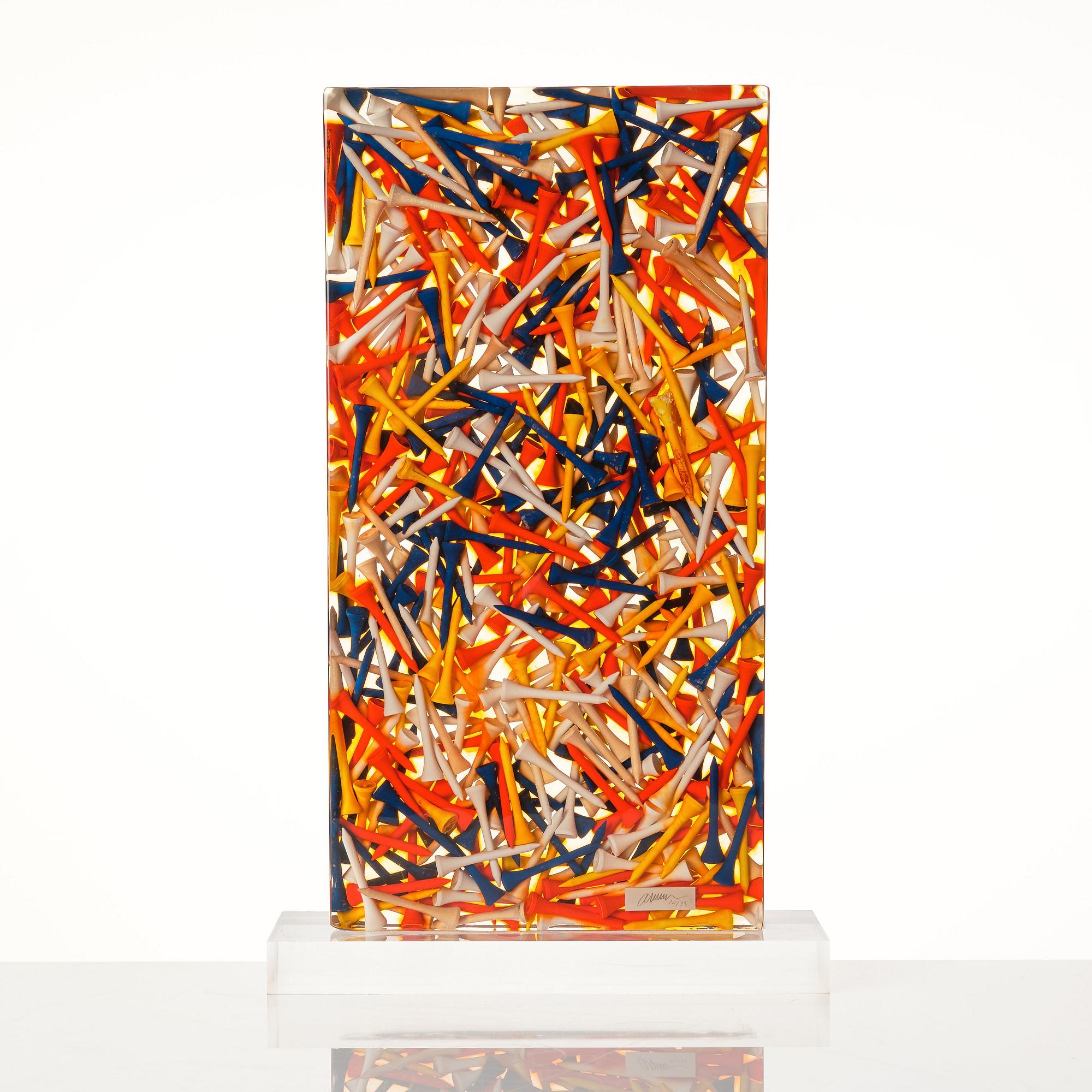 Arman (Armand Pierre Fernandez), "Accumulation de Tees de Golf ...