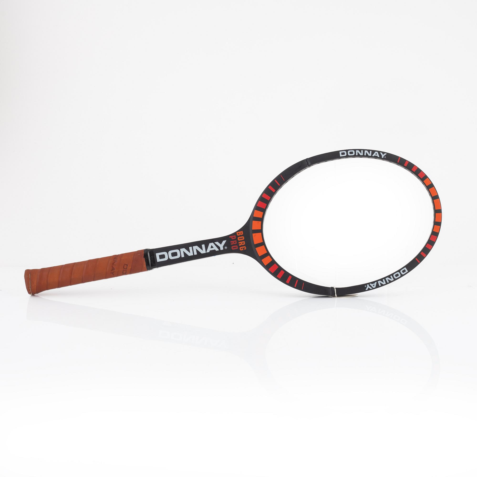 Tennisracket, Donnay. Signerad Björn Borg, speciellt framtaget Donnay ...