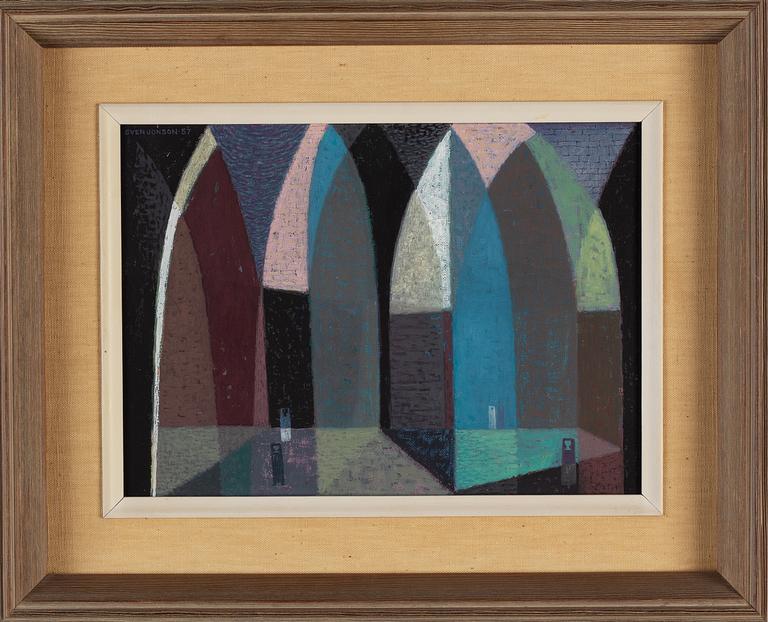 Sven Jonson, olja på duk, signerad och daterad -57. - Bukowskis