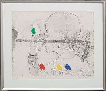 PG THELANDER, etching in colours signed and numbered 31/40. - Bukowskis