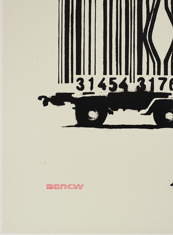 Banksy, "Barcode". - Bukowskis