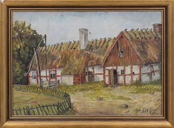 KNUT IRWE, signed painting. - Bukowskis