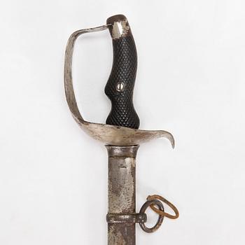 Sabre, Spanish, for artillery, 20th century. - Bukowskis