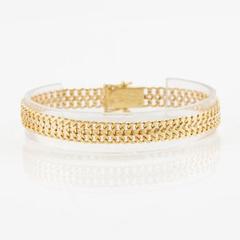 Armband 18K guld, "Fiskben". - Bukowskis