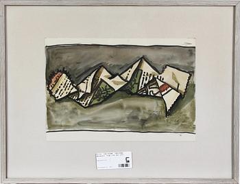 VON ROSEN, CHRISTER, akvarell. Sign och dat 1957. - Bukowskis