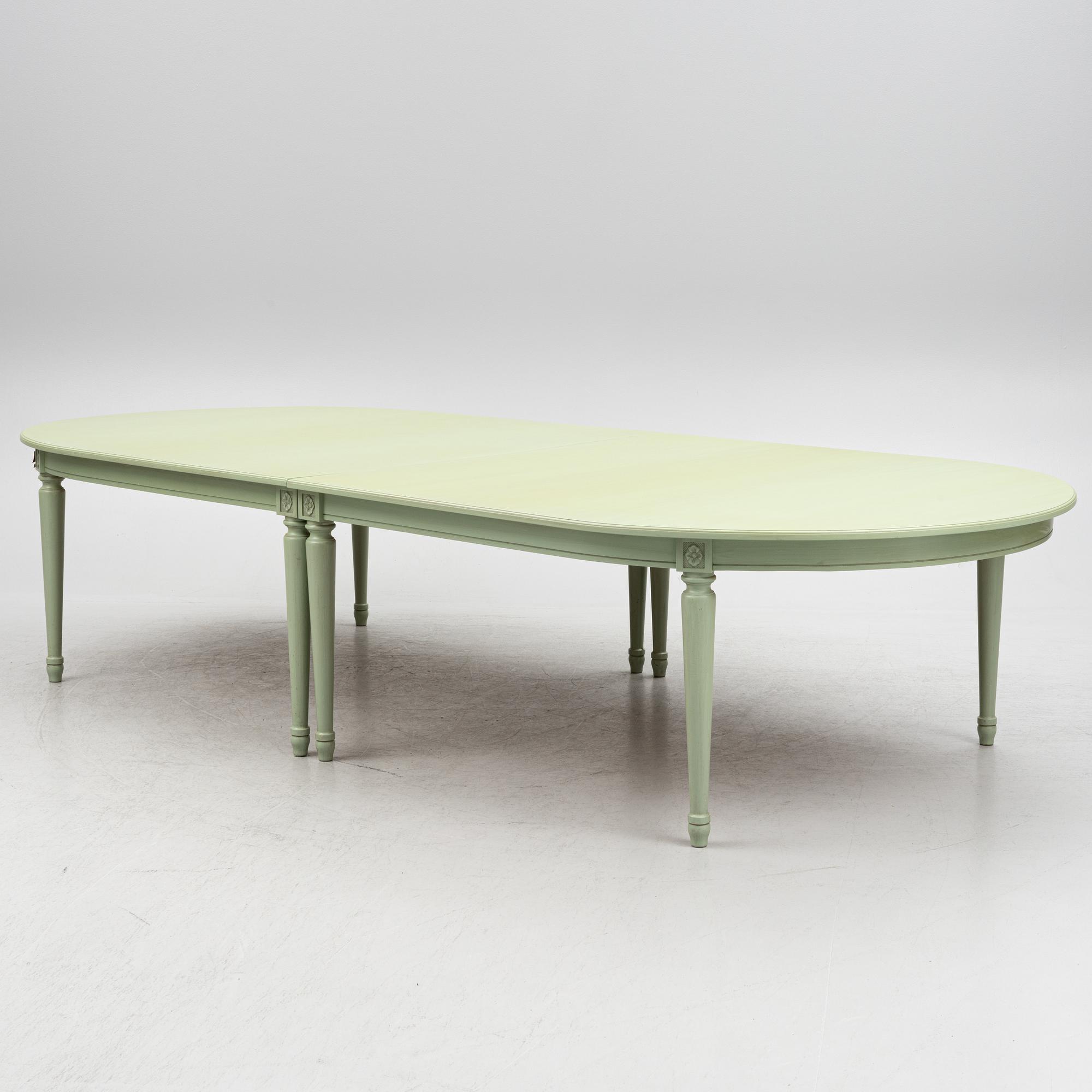 Matbord, 1900-talets senare del. Gustaviansk stil. - Bukowskis