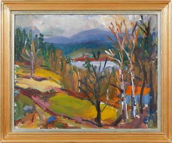 ERLING ÄRLINGSSON, oil on panel, signed EÄ. - Bukowskis