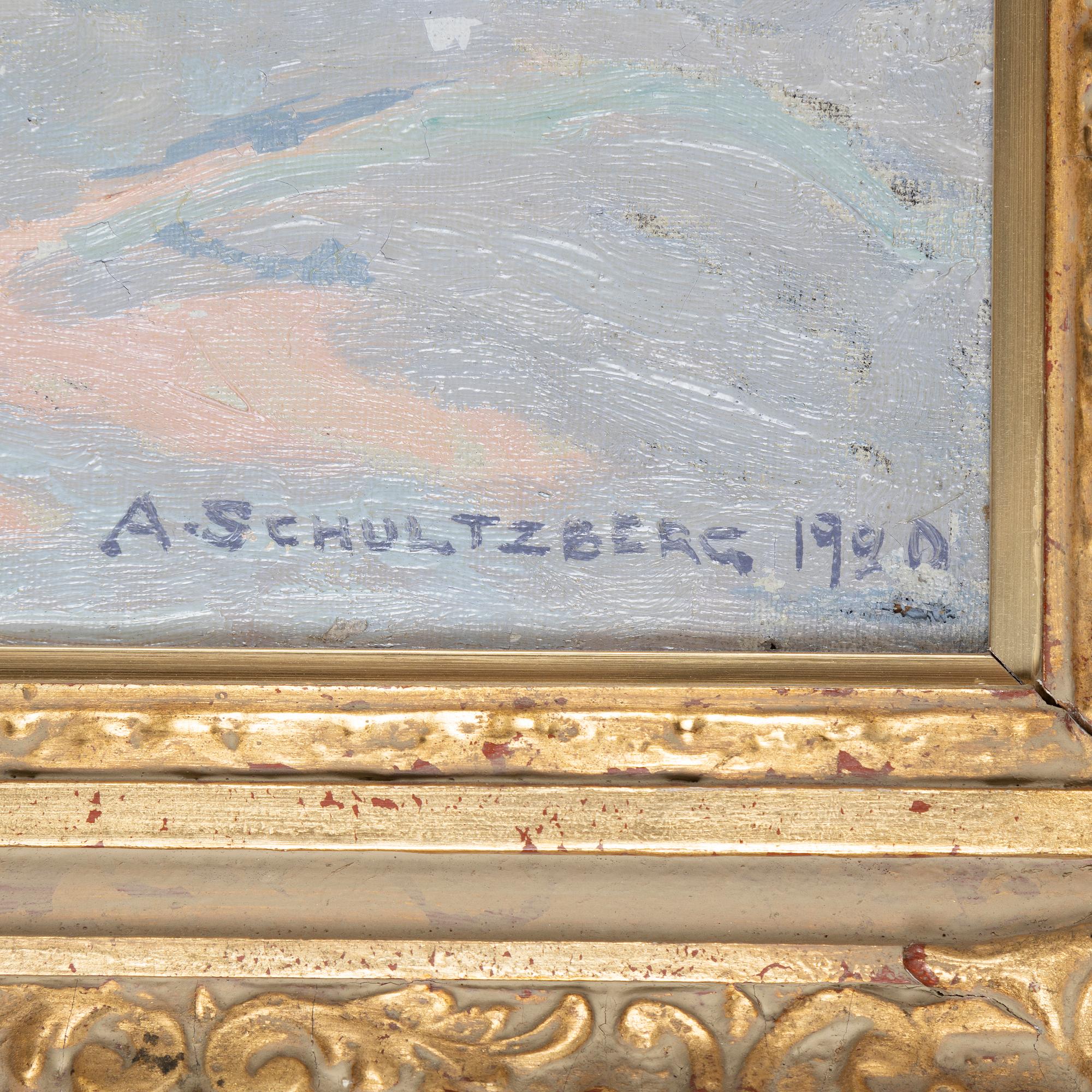 Anshelm Schultzberg, Vintersol. - Bukowskis