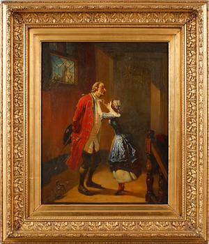 LEOPOLD FISETTE, oil on panel, signed and dated 1952. - Bukowskis