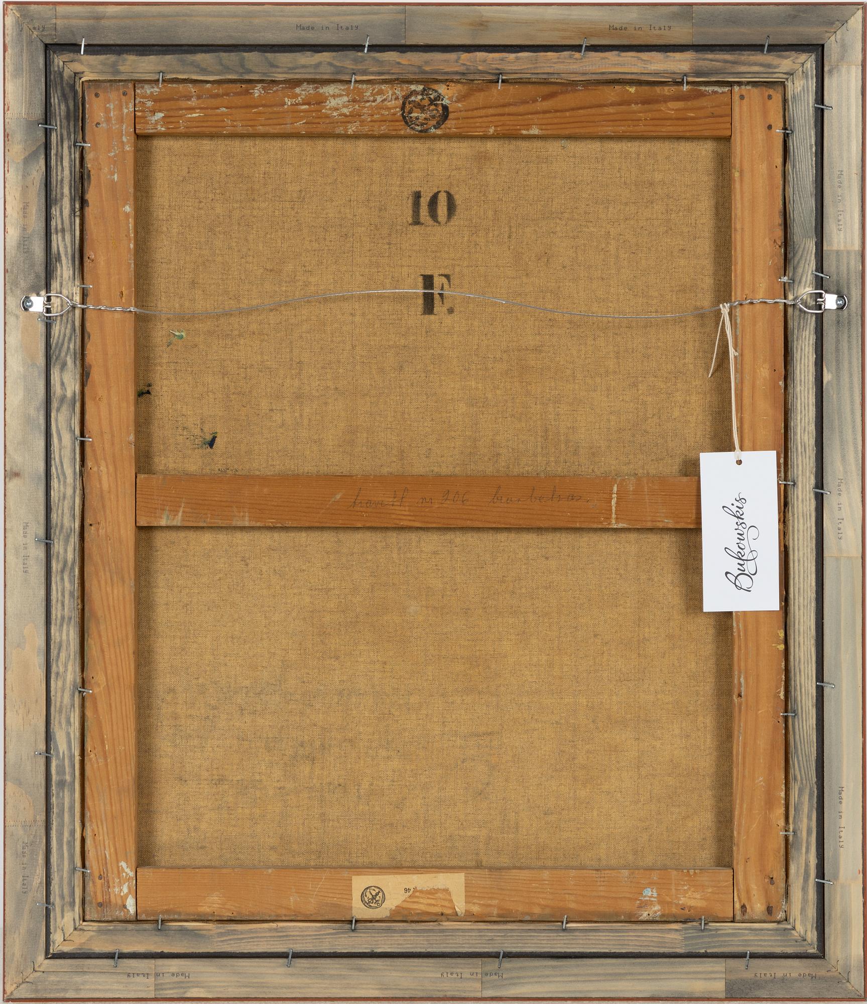 Evert Lundquist, Cottage in a grove of trees (Audinghen, Pas-de-Calais ...