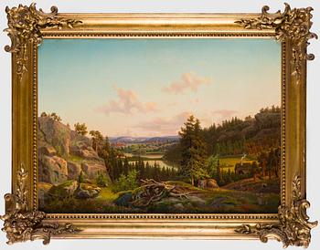 Carl August Fahlgren, Landscape. - Bukowskis