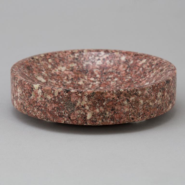 SKÅLFAT, granitell, 1800-/1900-tal. - Bukowskis