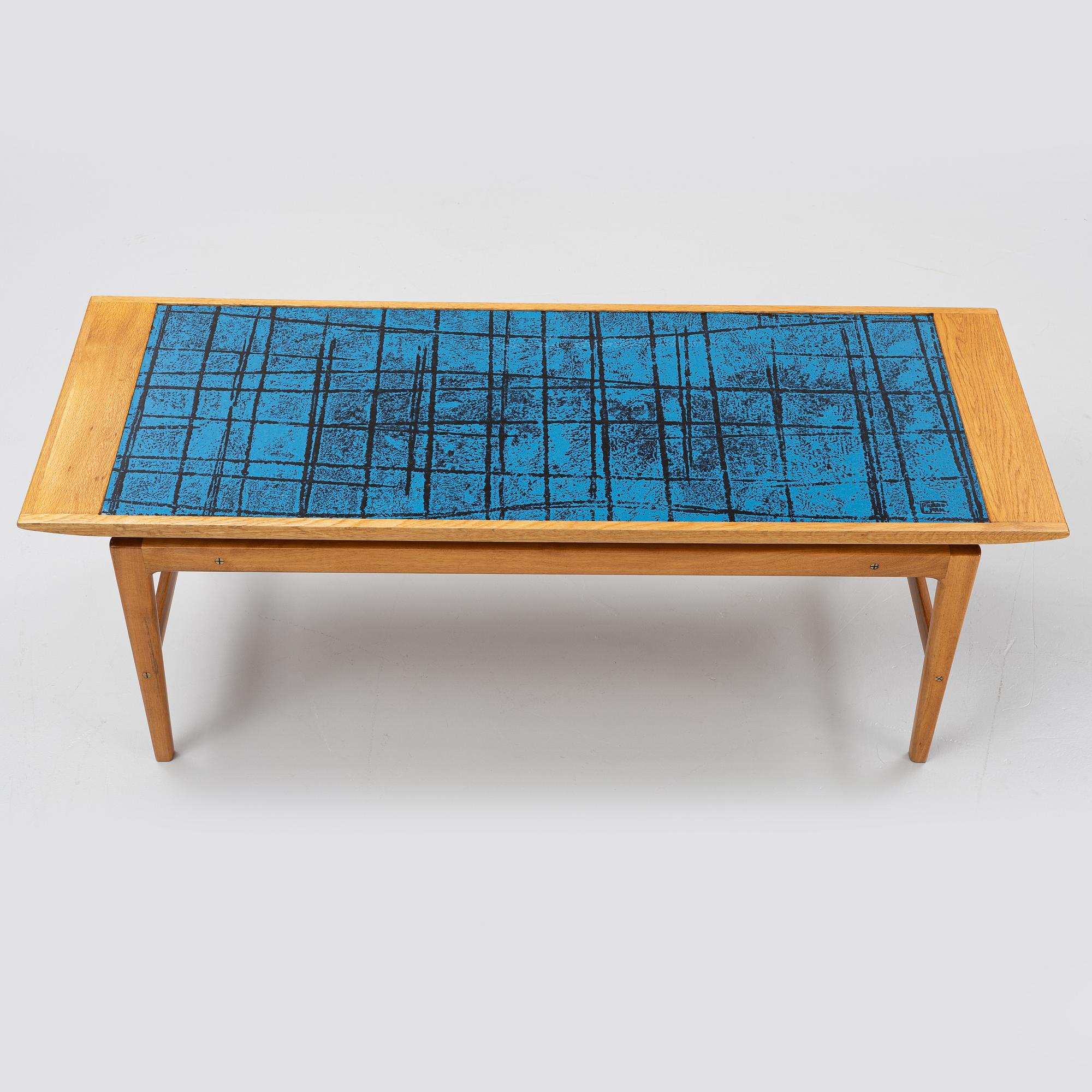 Algot Törneman & David Rosén, a coffee table from the 'Triva-Dura ...
