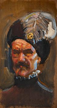 Akseli Gallen-Kallela, Självporträtt. - Bukowskis