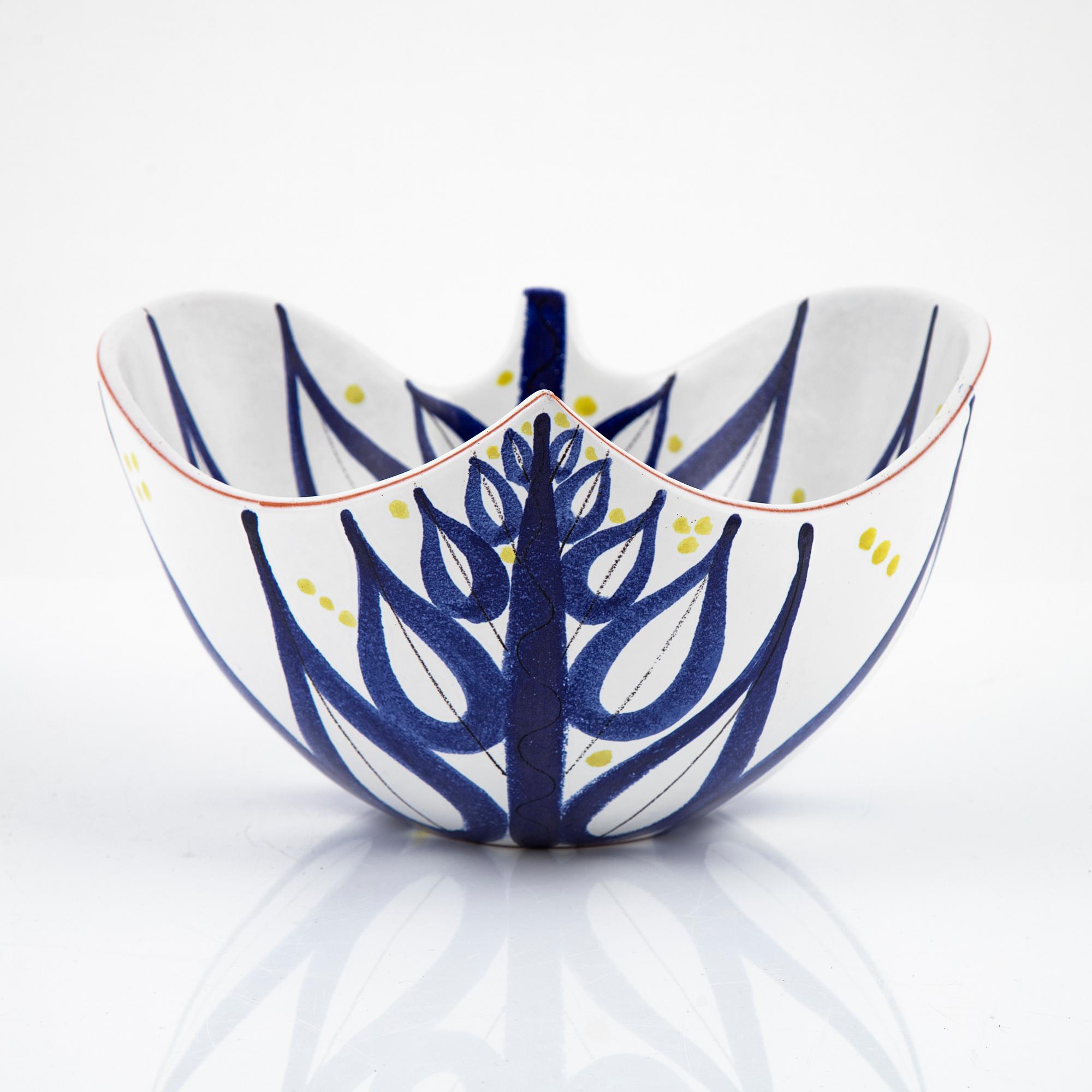 Stig Lindberg, skål, Gustavsbergs studio. - Bukowskis