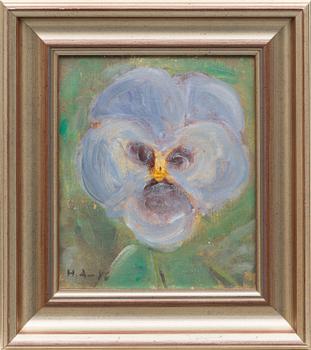 HANNES AUTERE, olja på pannå, signerad och daterad -46. - Bukowskis