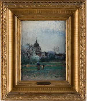 JOHAN "JOHN" KINDBORG, oil on panel, signed and dated -91. - Bukowskis