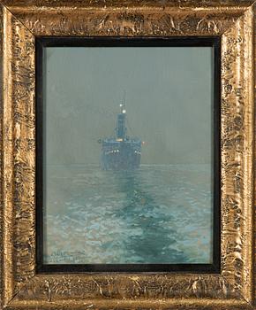 Adolf Bock, gouache, signerad och daterad -29. - Bukowskis