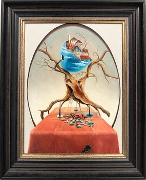 Peter Jakoby, olja på pannå signerad. - Bukowskis