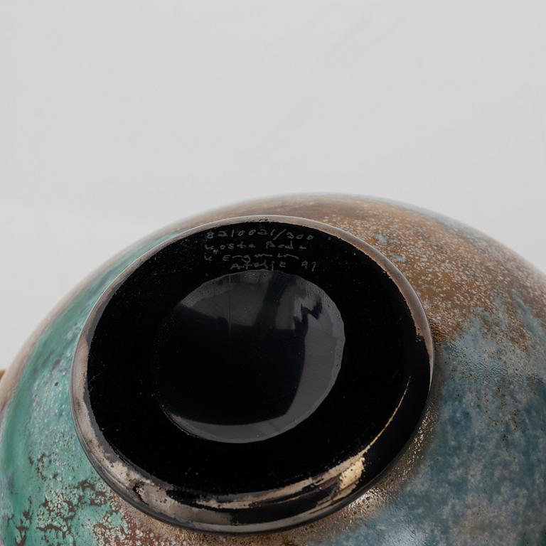Kjell Engman, a glass bowl, Kosta Boda, 1991. - Bukowskis