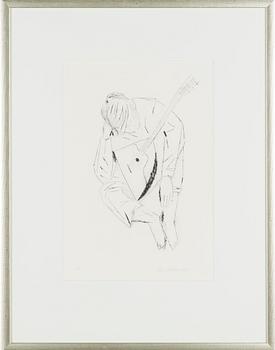 Ina Colliander, 'Boy with Balalaika'. - Bukowskis