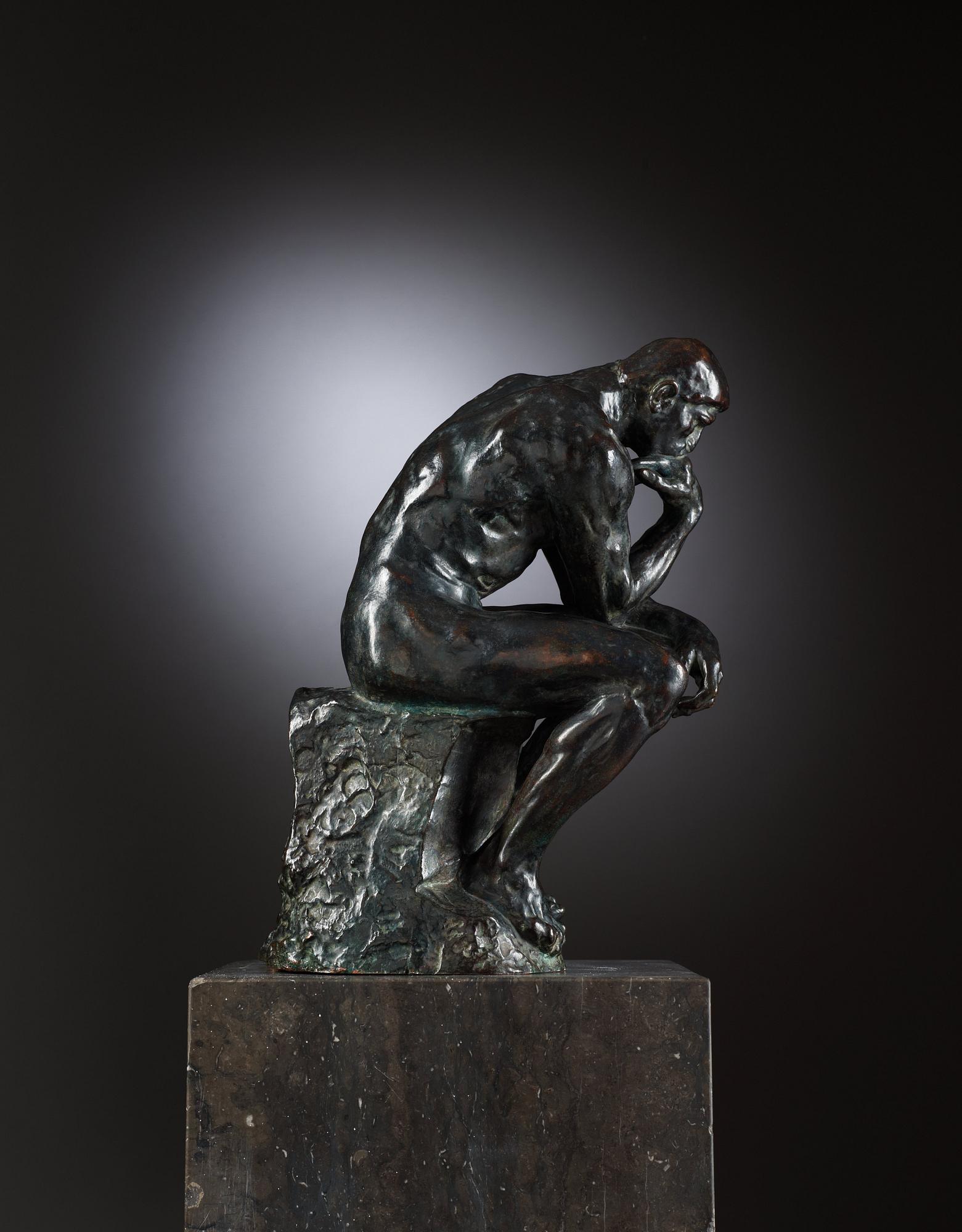 Auguste Rodin, "Le Penseur". - Bukowskis