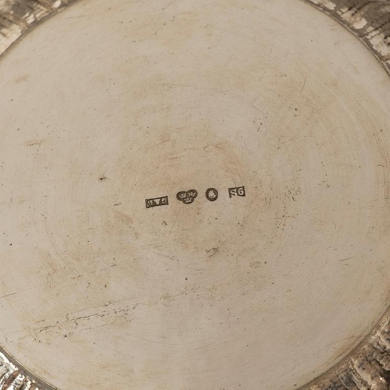 Bägare, 2 st, silver, GAB, Stockholm 1896 resp CG Hallberg, Stockholm ...